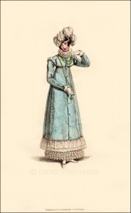Carriage Dress, March 1817 - CandiceHern.com