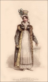 Carriage Dress, November 1816 - CandiceHern.com