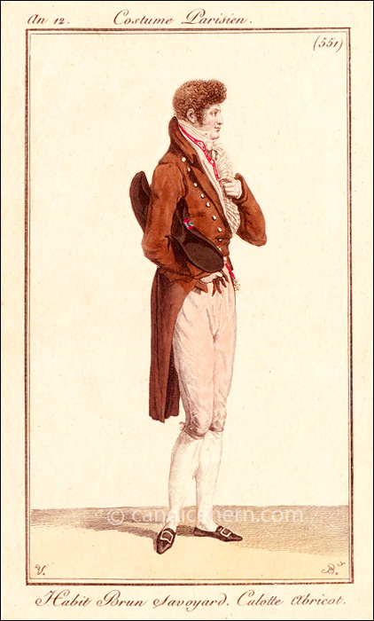 French Gentleman's Evening Dress - CandiceHern.com