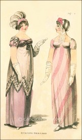 Evening Dresses, July 1808 - CandiceHern.com