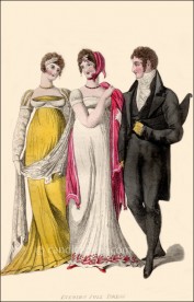 Evening Full Dresses, March 1808 - CandiceHern.com